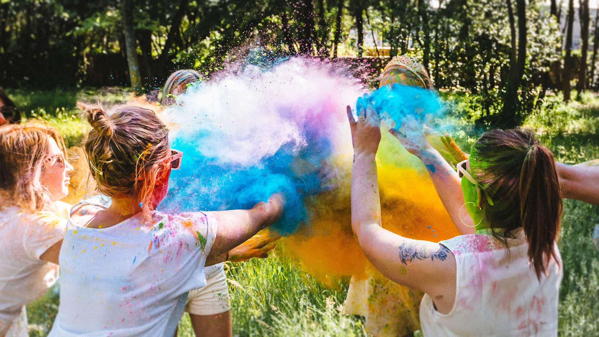 Séance Photo Ultra Color avec Poudre de Couleur ⋆ STUDIO GRAOU